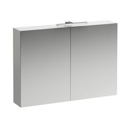Laufen Base LED-Spiegelschrank H4028521102601 100x70x18,5cm, Wei&szlig; Matt