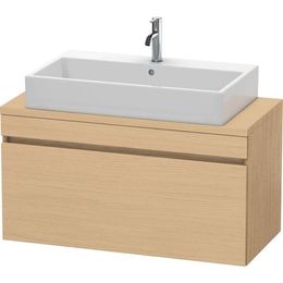 Duravit DuraStyle Waschtisch-Unterschrank DS530403030 100 x 47,8 cm, Eiche natur, f&uuml;r Konsole, 1 Auszug