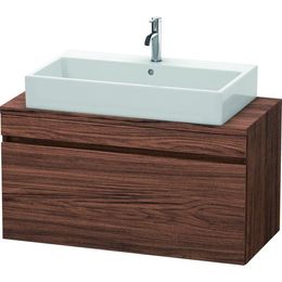 Duravit DuraStyle Waschtisch-Unterschrank DS530402121 100 x 47,8 cm, nussbaum dunkel, f&uuml;r Konsole, 1 Auszug