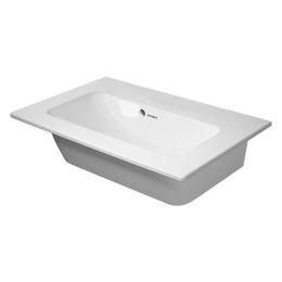 Duravit ME by Starck Compact Waschtisch 2342630060 weiss, 63x40cm, ohne Hahnloch