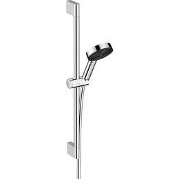 Hansgrohe Pulsify Select S Brauseset 24161000 3jet, Relaxation, mit Brausestange 65cm, EcoSmart, chrom