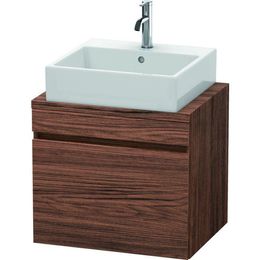 Duravit DuraStyle Waschtisch-Unterschrank DS530002121 60 x 47,8 cm, nussbaum dunkel, f&uuml;r Konsole, 1 Auszug