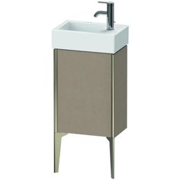 Duravit XViu Waschtisch-Unterschrank XV4530LB175 36,4 x 49,3 x 23,4 cm, links, leinen, 1 T&uuml;r, champagner matt