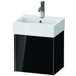 Duravit XViu Waschtisch-Unterschrank XV4231RB240 43,4x33,4x39,7cm, schwarz matt, rechts, schwarz hochglanz