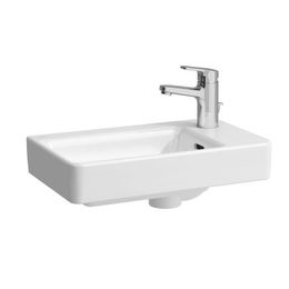 Laufen Pro S Handwaschbecken 8159540001041 48 x 28 cm, Becken links, mit Hahnloch & &Uuml;berlauf