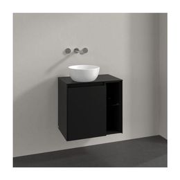 Villeroy & Boch Villeroy und Boch Collaro Waschtischunterschrank C15200VL 60x54,8x38cm, Waschtisch links, volcano black