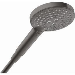 Hansgrohe Axor Handbrause 26050340 innenliegende Wasserf&uuml;hrung, brushed black chrome