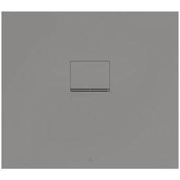 Villeroy & Boch Villeroy & Boch Squaro Infinity Duschwanne UDQ9080SQI2V3S, 90x80x4 cm, grau Antirutsch