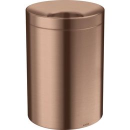 Hansgrohe Axor Abfalleimer 42872310 freistehend, brushed red gold