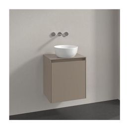 Villeroy & Boch Villeroy und Boch Collaro Waschtischunterschrank C14900VM 50x54,8x38cm, Waschtisch mittig, taupe
