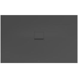 Villeroy & Boch Villeroy & Boch Squaro Infinity Duschwanne UDQ1610SQI2IV1S, 160 x 100 x 4 cm, anthrazit