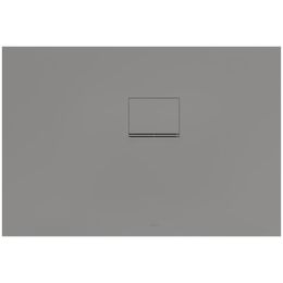 Villeroy & Boch Villeroy & Boch Squaro Infinity Duschwanne UDQ1175SQO2RV3S, 110 x 75 x 4 cm, grau