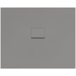 Villeroy & Boch Villeroy & Boch Squaro Infinity Duschwanne UDQ1190SQI2IV3S, 110 x 90 x 4 cm, grau