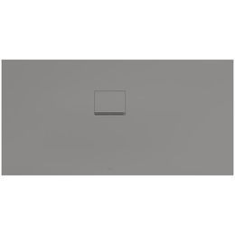 Villeroy & Boch Villeroy & Boch Squaro Infinity Duschwanne UDQ1575SQI2LV3S, 150 x 75 x 4 cm, grau