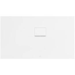 Villeroy & Boch Villeroy und Boch Squaro Infinity Duschwanne UDQ1375SQI2RVRW 130 x 75 x 4 cm, Stone White, Eck-Einbau rechts gegen Wand