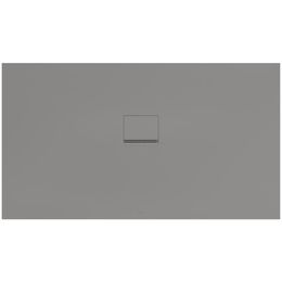 Villeroy & Boch Villeroy & Boch Squaro Infinity Duschwanne DQ1690SQI2V3S, 160x90x4 cm, grau Antirutsch