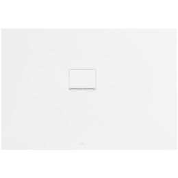 Villeroy & Boch Villeroy und Boch Squaro Infinity Duschwanne UDQ1390SQI2LVRW 130 x 90 x 4 cm, Stone White, Eck-Einbau links gegen Wand