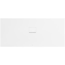 Villeroy & Boch Villeroy und Boch Squaro Infinity Duschwanne UDQ1880SQI2V-RW 180 x 80 x 4 cm, Stone White, universal einbaubar