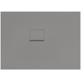 Villeroy & Boch Villeroy & Boch Squaro Infinity Duschwanne UDQ1180SQI2LV3S, 110 x 80 x 4 cm, grau
