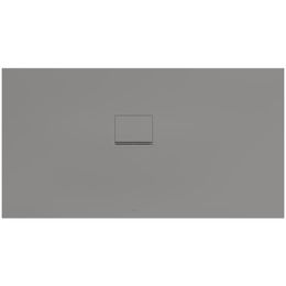 Villeroy & Boch Villeroy & Boch Squaro Infinity Duschwanne UDQ1580SQI2LV3S, 150 x 80 x 4 cm, grau