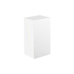 Emco evo Halb-Hochschrank 957950404 750mm, mit Glast&uuml;r, weiss hochglanz / optiwhite