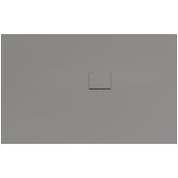 Villeroy & Boch Villeroy & Boch Squaro Infinity Duschwanne UDQ1610SQI2RV3S, 160 x 100 x 4 cm, grau