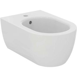 Ideal Standard Blend Wand-Bidet T3750MA 35,5x54x25cm, Hahnloch, mit &Uuml;berlauf, wei&szlig; Ideal Plus