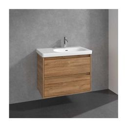 Villeroy & Boch Villeroy und Boch Skyla Waschtischunterschrank C79700RH 2 Ausz&uuml;ge, 772 x 596 x 439 mm, Kansas Oak