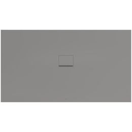 Villeroy & Boch Villeroy und Boch Squaro Infinity Duschwanne UDQ1810SQI2MV3S 180 x 100 x 4 cm, grau, Aufma&szlig; f&uuml;r fl&auml;chenb&uuml;ndige Installation