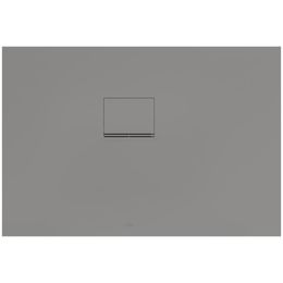 Villeroy & Boch Villeroy & Boch Squaro Infinity Duschwanne UDQ1175SQI2LV3S, 110 x 75 x 4 cm, grau