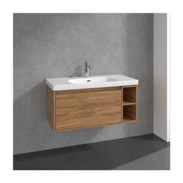Villeroy & Boch Villeroy und Boch Skyla Waschtischunterschrank C79100RH 1 Auszug, 972 x 436 x 439 mm, Kansas Oak