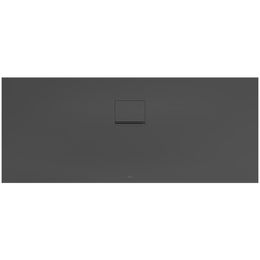 Villeroy & Boch Villeroy & Boch Squaro Infinity Duschwanne UDQ1770SQI2IV1S, 170 x 70 x 4 cm, anthrazit