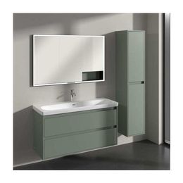 Villeroy & Boch Villeroy und Boch Skyla Hochschrank C80101AF 2 T&uuml;ren, 350 x 1700 x 349 mm, Soft Green / Soft Green