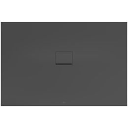 Villeroy & Boch Villeroy & Boch Squaro Infinity Duschwanne UDQ1510SQI2IV1S, 150 x 100 x 4 cm, anthrazit