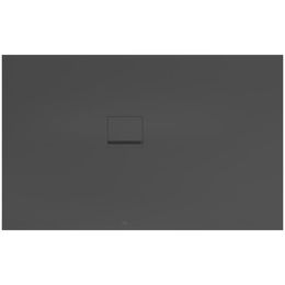 Villeroy & Boch Villeroy & Boch Squaro Infinity Duschwanne UDQ1610SQI2LV1S, 160 x 100 x 4cm, anhrazit