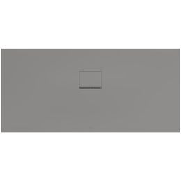 Villeroy & Boch Villeroy & Boch Squaro Infinity Duschwanne UDQ1675SQI2BV3S, 160 x 75 x 4cm, grau