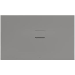 Villeroy & Boch Villeroy & Boch Squaro Infinity Duschwanne UDQ1590SQI2RV3S, 150 x 90 x 4 cm, grau