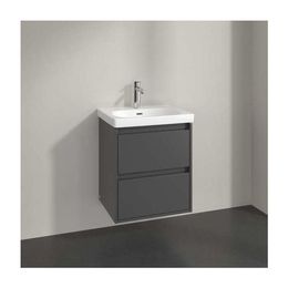 Villeroy & Boch Villeroy und Boch Skyla Waschtischunterschrank C79300VR 2 Ausz&uuml;ge, 522 x 596 x 424 mm, Graphite