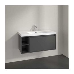 Villeroy & Boch Villeroy und Boch Skyla Waschtischunterschrank C79000VR 1 Auszug, 972 x 436 x 439 mm, Graphite