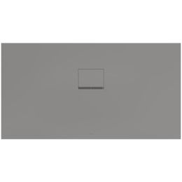 Villeroy & Boch Villeroy & Boch Squaro Infinity Duschwanne UDQ1475SQI2BV3S, 140 x 75 x 4 cm, grau