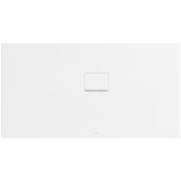 Villeroy & Boch Villeroy und Boch Squaro Infinity Duschwanne UDQ1580SQI2RVRW 150 x 80 x 4 cm, Stone White, Eck-Einbau rechts gegen Wand