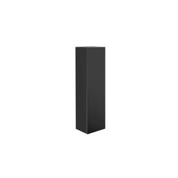 Emco evo Hochschrank 957950902 1500mm, mit Glast&uuml;r, schwarz hochglanz / schwarz
