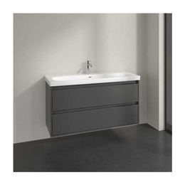 Villeroy & Boch Villeroy und Boch Skyla Waschtischunterschrank C80000VR 2 Ausz&uuml;ge, 1172 x 596 x 439 mm, Graphite