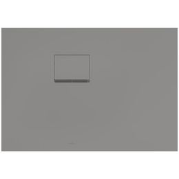 Villeroy & Boch Villeroy & Boch Squaro Infinity Duschwanne UDQ1070SQI2LV3S, 100 x 70 x 4 cm, grau