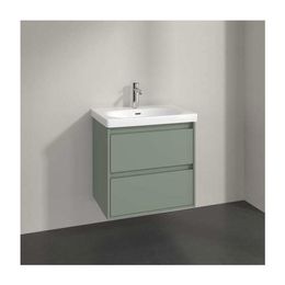 Villeroy & Boch Villeroy und Boch Skyla Waschtischunterschrank C79500AF 2 Ausz&uuml;ge, 622 x 596 x 439 mm, Soft Green