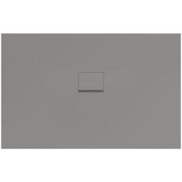 Villeroy & Boch Villeroy & Boch Squaro Infinity Duschwanne UDQ1490SQI2V3S, 140x90x4 cm, grau Antirutsch
