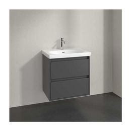 Villeroy & Boch Villeroy und Boch Skyla Waschtischunterschrank C79500VR 2 Ausz&uuml;ge, 622 x 596 x 439 mm, Graphite
