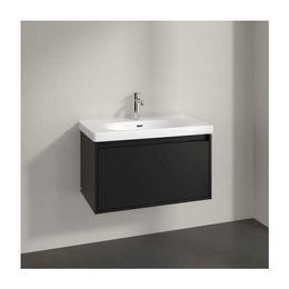 Villeroy & Boch Villeroy und Boch Skyla Waschtischunterschrank C78600VL 1 Auszug, 772 x 436 x 439 mm, Volcano Black