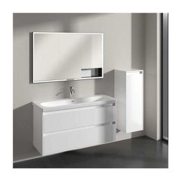 Villeroy & Boch Villeroy und Boch Skyla Seitenschrank C80201VE 1 T&uuml;r, 1 Schublade, 350 x 1000 x 349 mm, Brilliant White / Brilliant White