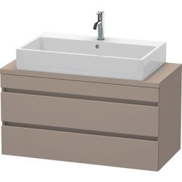 Duravit DuraStyle Waschtisch-Unterschrank DS530904343 100 x 47,8 cm, basalt matt, f&uuml;r Konsole, 2 Schubk&auml;sten